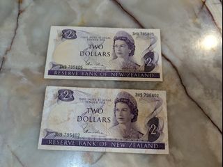 1990 New Zealand Queen Elizabeth II 2 Dollar Coin, Hobbies & Toys ...