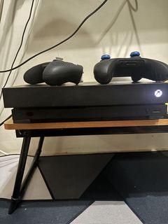 Xbox One X Console with 2 Controllers and Games, Video Gaming, Video ...
