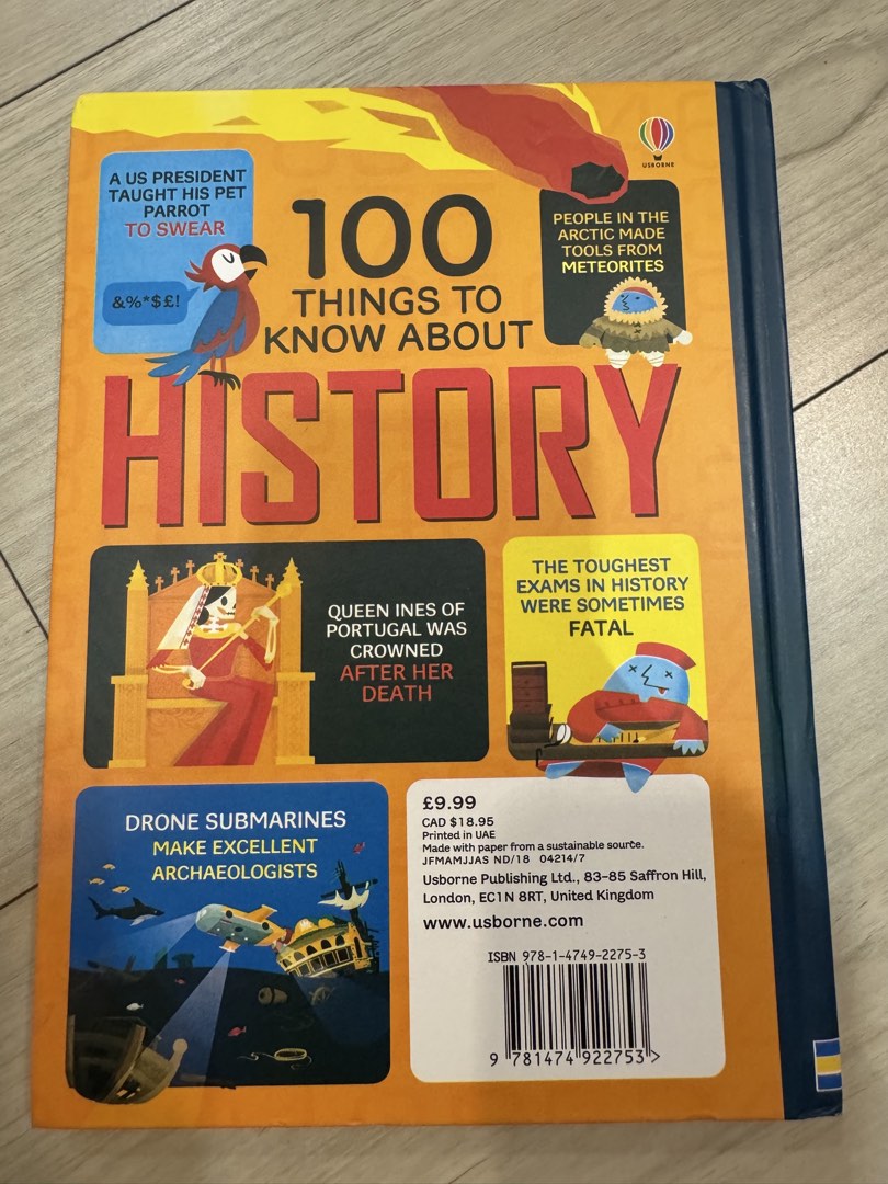 100 Things to know about history, Hobbies & Toys, Books & Magazines ...
