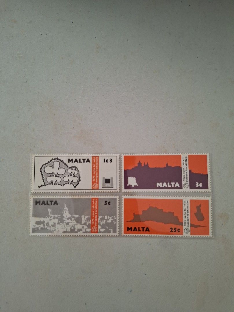 1975 Malta stamps Stamps architectural heritage, Hobbies & Toys ...