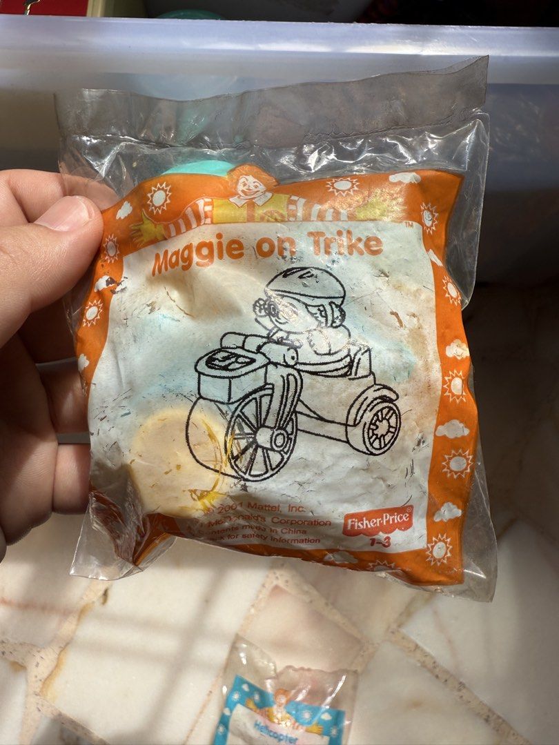 2001 McDonald's Fisher-Price Happy Meal Toys - Maggie on Trike ...
