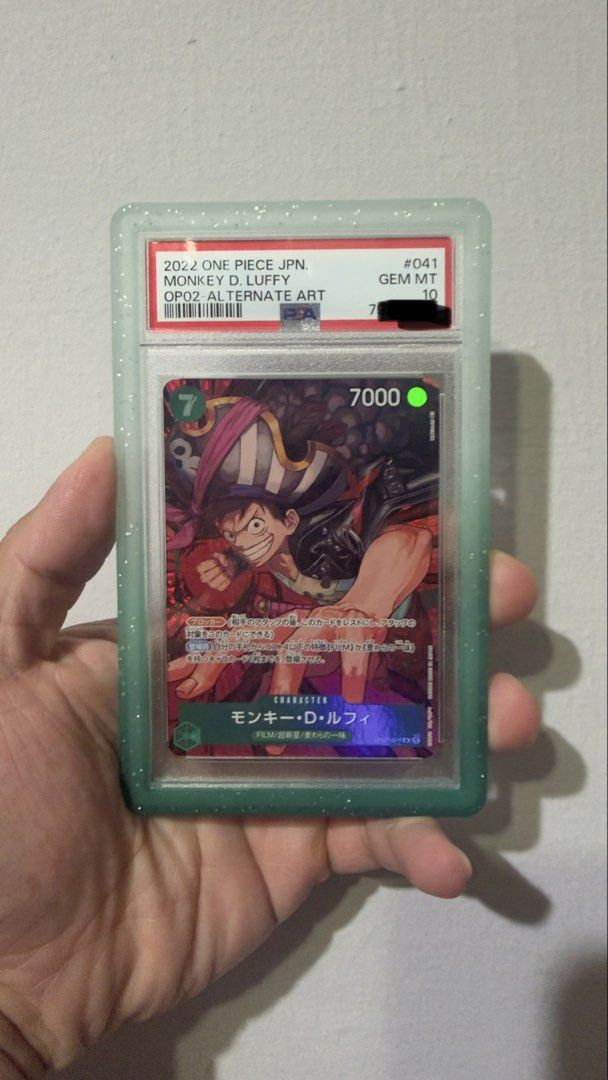 2022 One Piece JPN Monkey D. Luffy OP02 Alternate Art PSA 10, Hobbies ...