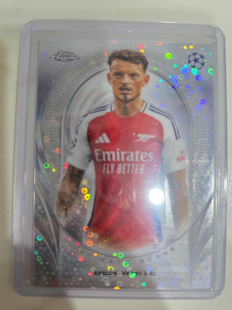 2022 Topps Chrome Ben White Arsenal Card, Hobbies & Toys, Memorabilia ...