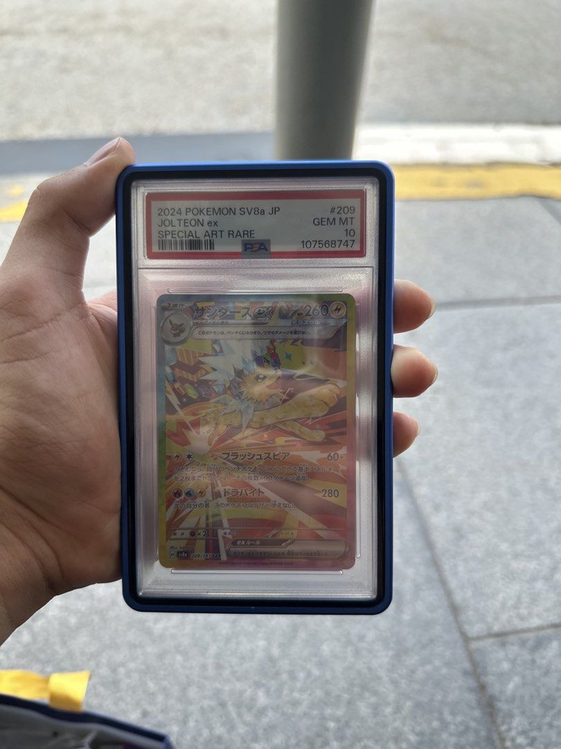 2024 Pokemon SV8a JP Jolteon ex Special Art Rare PSA 10, Hobbies & Toys ...