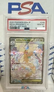 2026 Pokemon ASC EN Mega Dragonite EX Special Illustration Rare PSA 9 ...