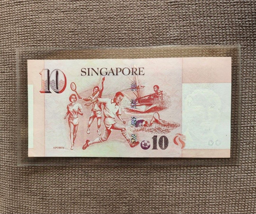 39 38 39 Spore $10 Portrait paper banknote fancy number, Hobbies & Toys ...