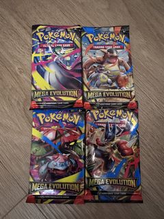 2x Mega Evolution Pokemon Cards, Hobbies & Toys, Toys & Games on Carousell