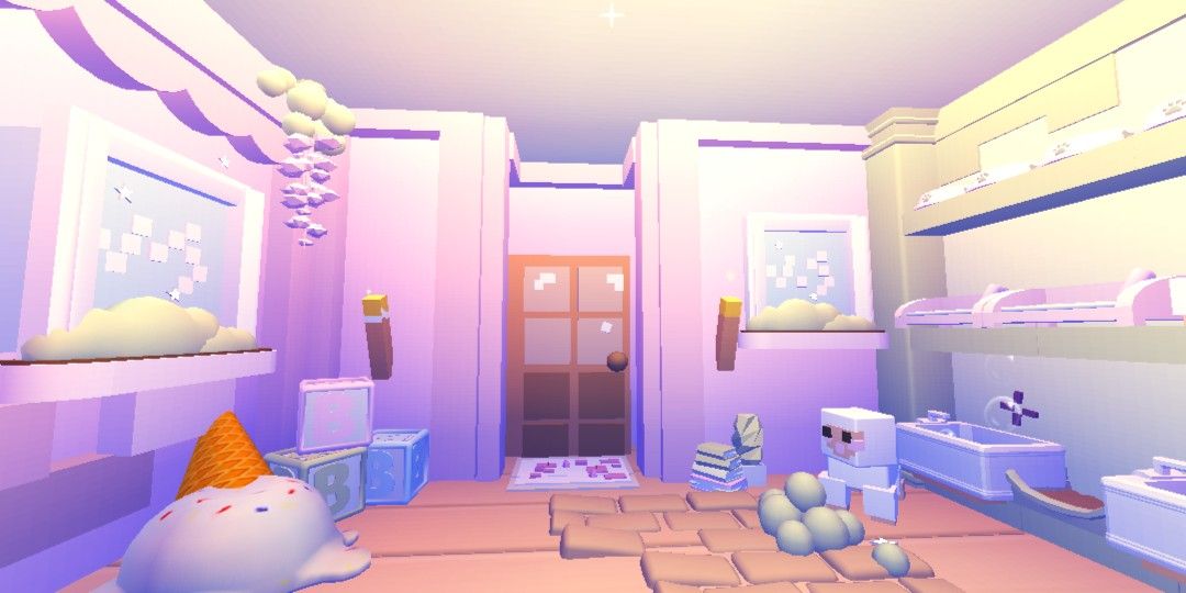 𝔄𝔢𝔰𝔱𝔥𝔢𝔱𝔦𝔠 #6 Cozy Pastel Minecraft Room – Cute Adopt Me Build જ Adopt ...