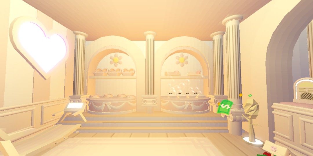 𝔄𝔢𝔰𝔱𝔥𝔢𝔱𝔦𝔠 #8 Golden Daisy Boutique – Elegant Adopt Me Home જ Adopt me ...