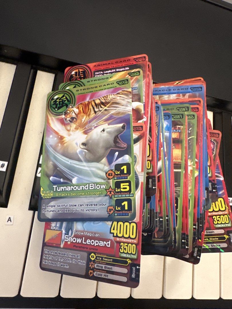 Animal Kaiser Trading Cards Collection, Hobbies & Toys, Toys & Games on ...