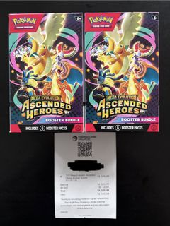 Ascended Heroes Booster Bundle, Hobbies & Toys, Toys & Games on Carousell