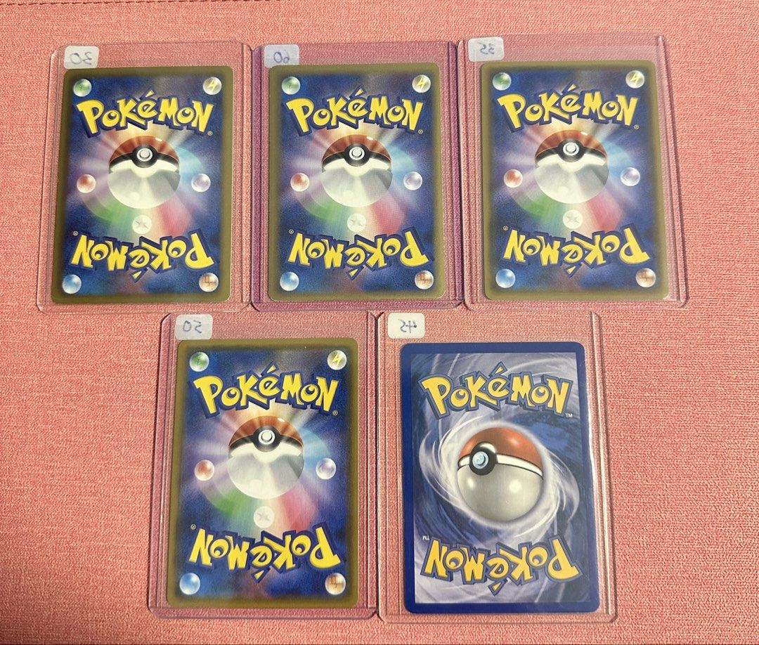 Assorted Pokemon Vintage Japanese English Cards, Hobbies & Toys, Toys ...