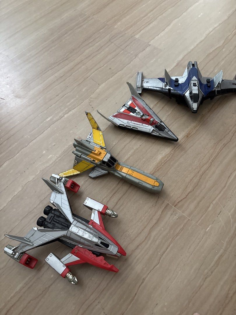 Assorted Sci-Fi Toys: Ultraman, Transformers, Spaceships, Blaster ...