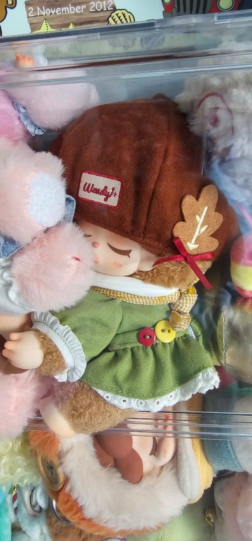 Authentic Wendy's Flower Garden Series Blind Box PLUSH Pendant, Hobbies ...