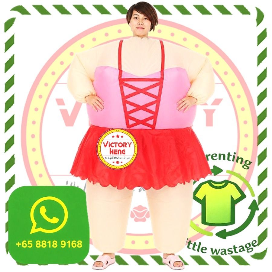 Ballerina Inflatable Theme Costumes, Hobbies & Toys, Toys & Games on ...