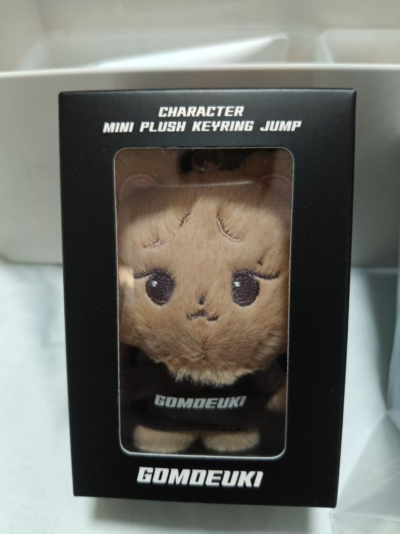 Blackpink Jennie Gomdeuki Character Mini Plush Keychain Jump, Hobbies ...