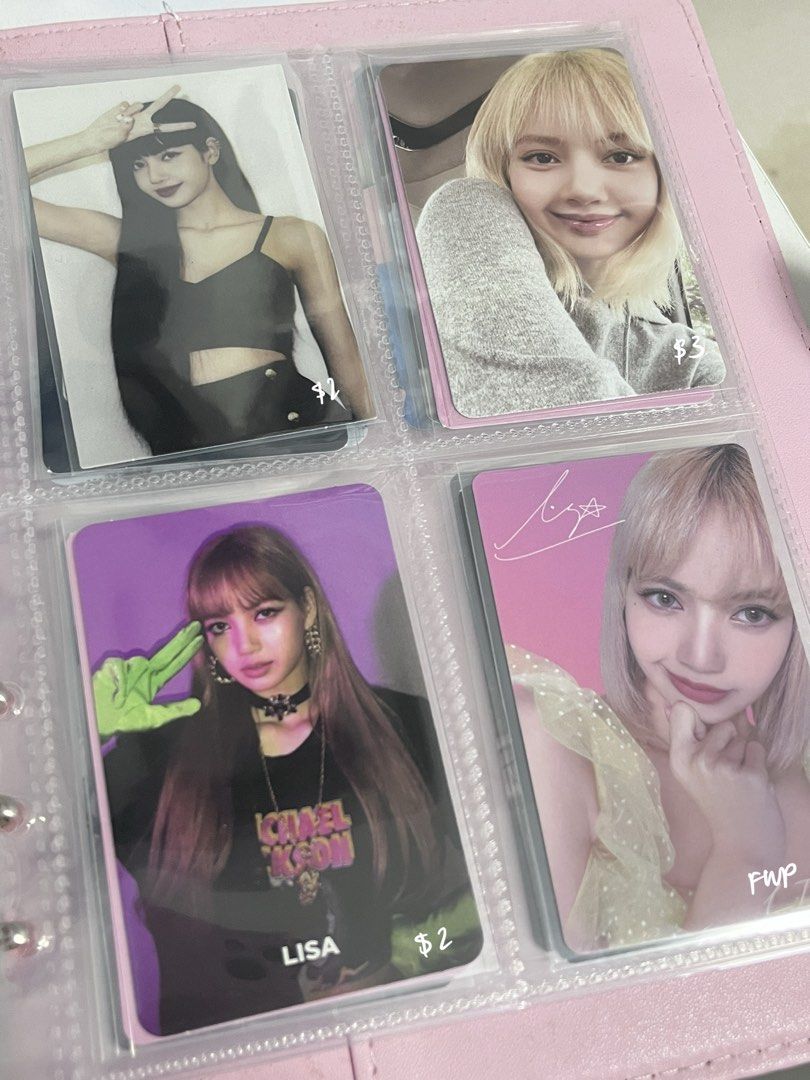 Blackpink Lisa Photocards (pc), Hobbies & Toys, Memorabilia ...