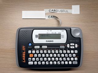 Casio EZ-Label Printer Tape Cartridges (Gold & Silver), Computers ...