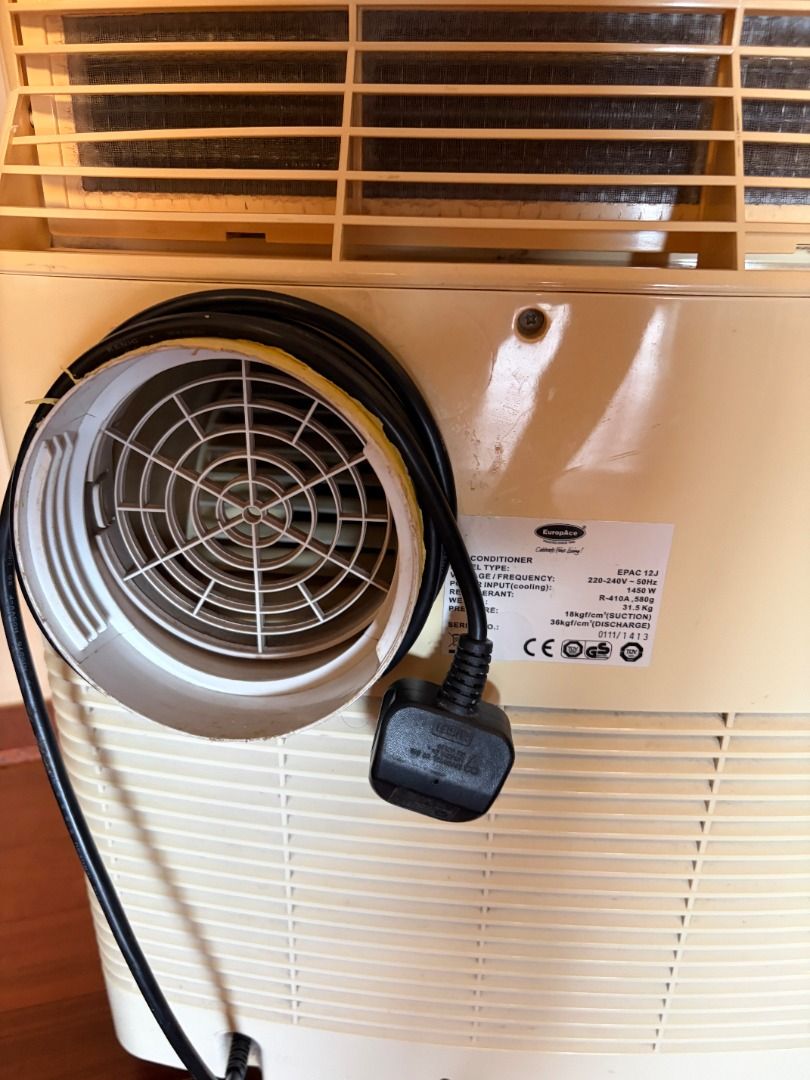 EuropAce EPAC 12J Portable Air Conditioner, 家庭電器, 冷氣機及暖風機 - Carousell