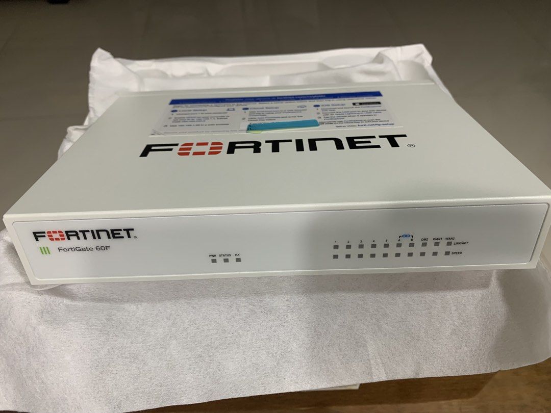 Fortinet FortiGate 60F Firewall, Computers & Tech, Parts & Accessories ...