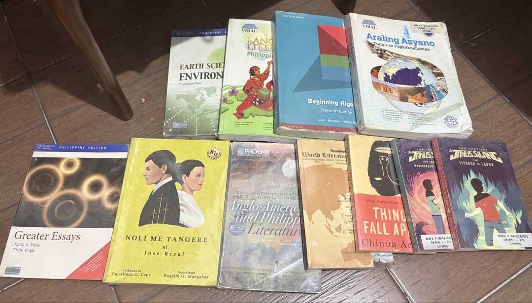 High school textbooks: Science, Math, Literature, Rizal, Hobbies & Toys ...