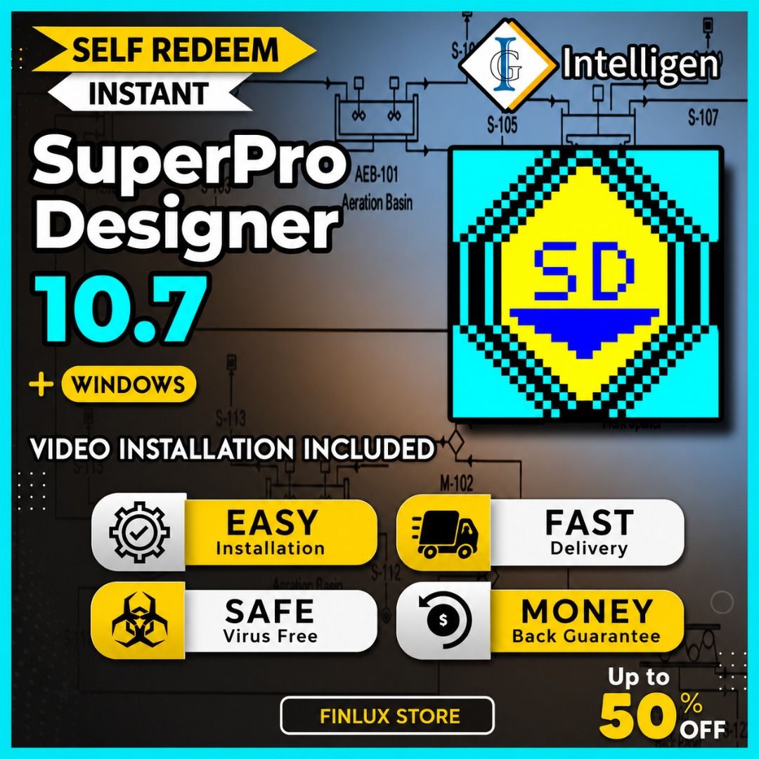 Intelligen SuperPro Designer v10.7 Lifetime For Windows (64-Bit ...