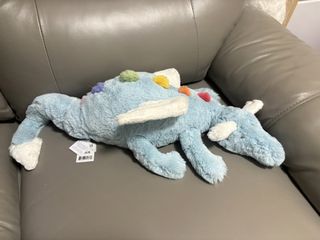 JellyCat 100% 原裝正版真貨英國牌 66 cm彩龍 Huge Lazulia Dragon, 興趣及遊戲, 玩具 & 遊戲類 ...