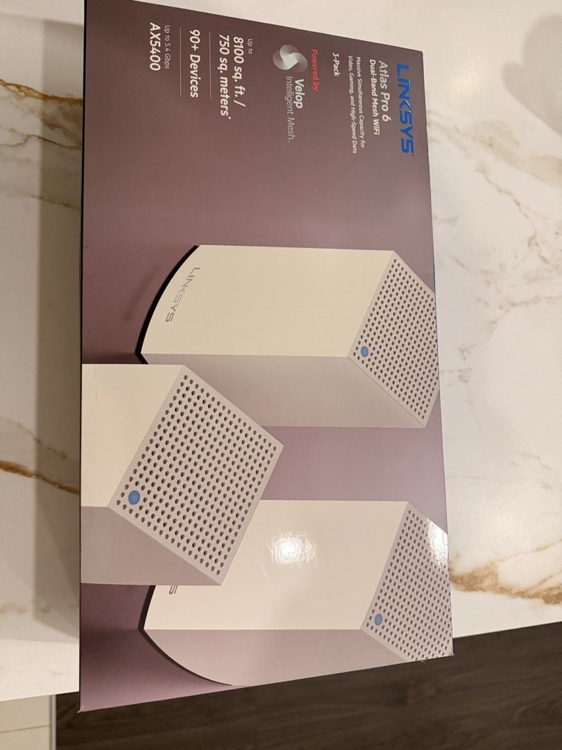 Linksys Atlas Pro 6 AX5400 WiFi 6 Mesh System (3-Pack), Computers ...