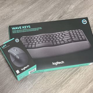 Logitech Wave Keys Ergonomic Wireless Keyboard White, Computers & Tech ...