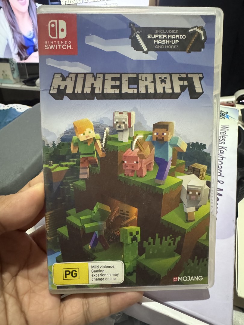 Minecraft Super Mario Mash up-Nintendo Switch Game, Video Gaming, Video ...