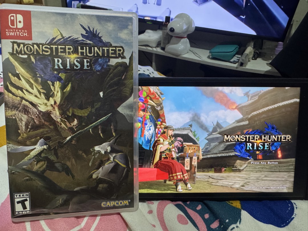 Monster Hunter Rise (Nintendo Game), Video Gaming, Video Games ...
