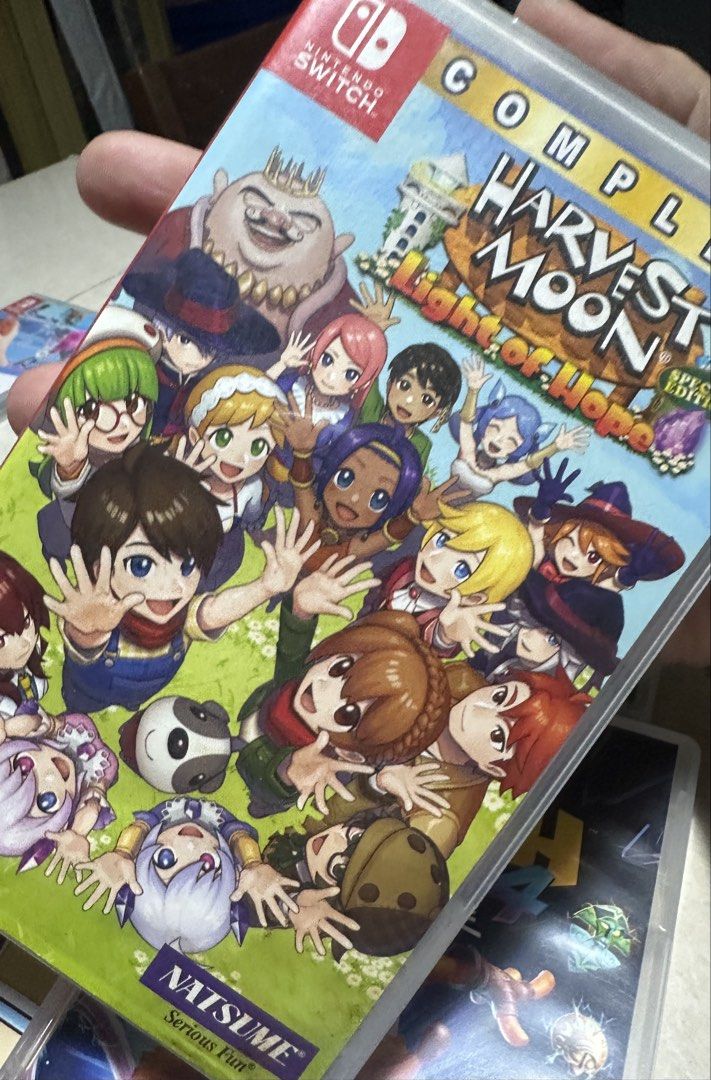 Nintendo Switch Games - Luigi's Mansion 3, Cooking Mama, Harvest Moon ...