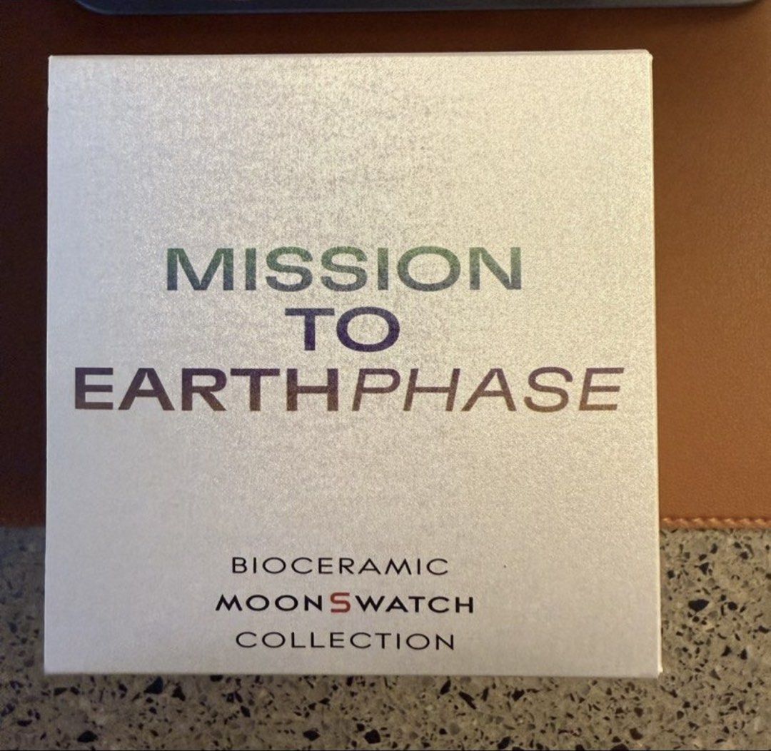 Omega x Swatch Mission to Earthphase Bioceramic MoonSwatch, Luxury ...