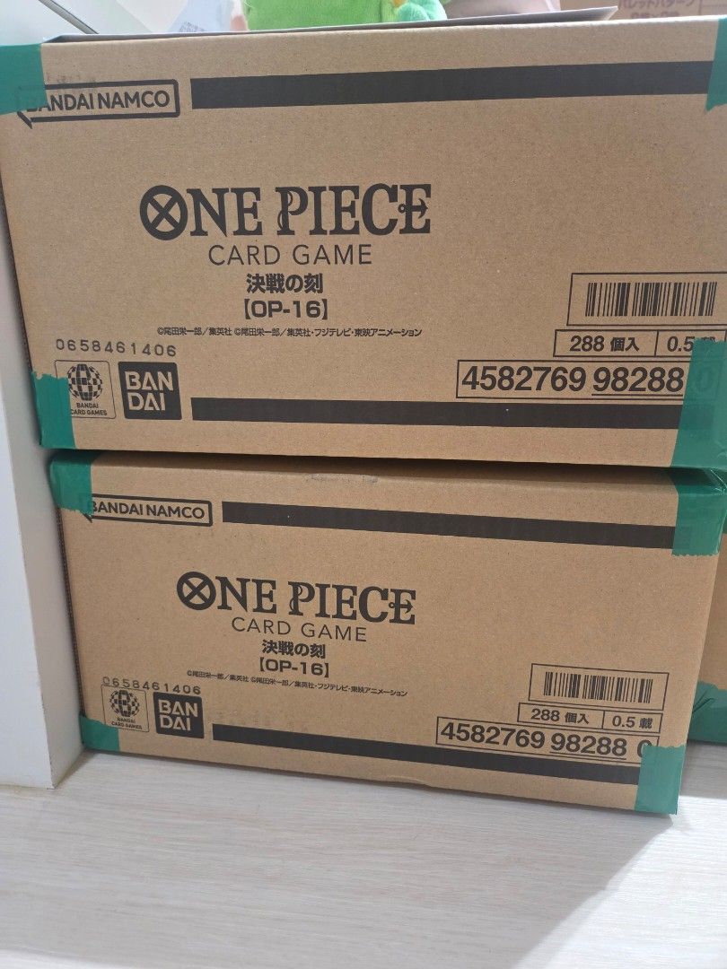 One Piece Card Game OP-16 / OP16 Case (12x Booster Box), Hobbies & Toys ...
