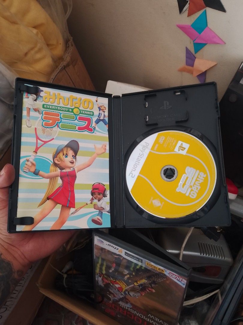 PlayStation 2 Everybody's Tennis Game Disc, Video Gaming, Video Games ...