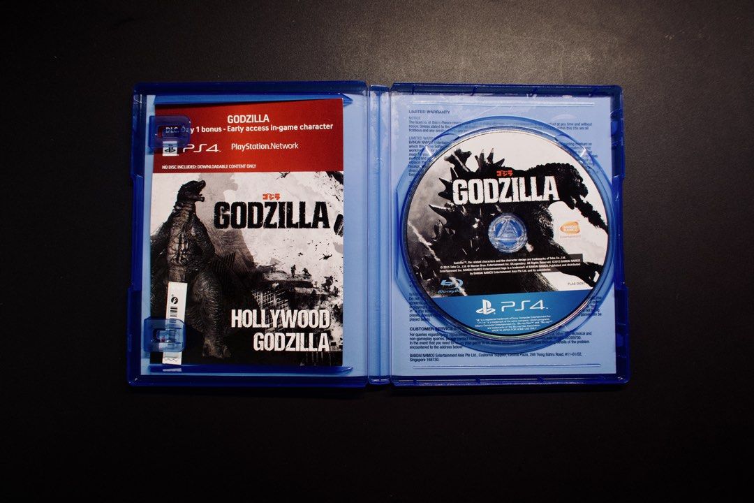 PS4 PS5 RARE GODZILLA | BANDAI | DISCONTINUED GAME | COLLECTOR ITEM ...