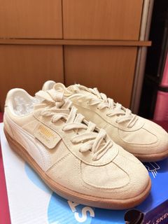 Puma Palermo Suede Sneakers Beige, Women's Fashion, Footwear, Sneakers ...