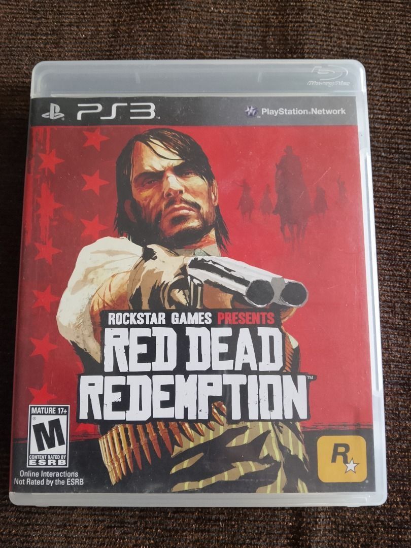 Red Dead Redemption PS3 Complete, Video Gaming, Video Games ...