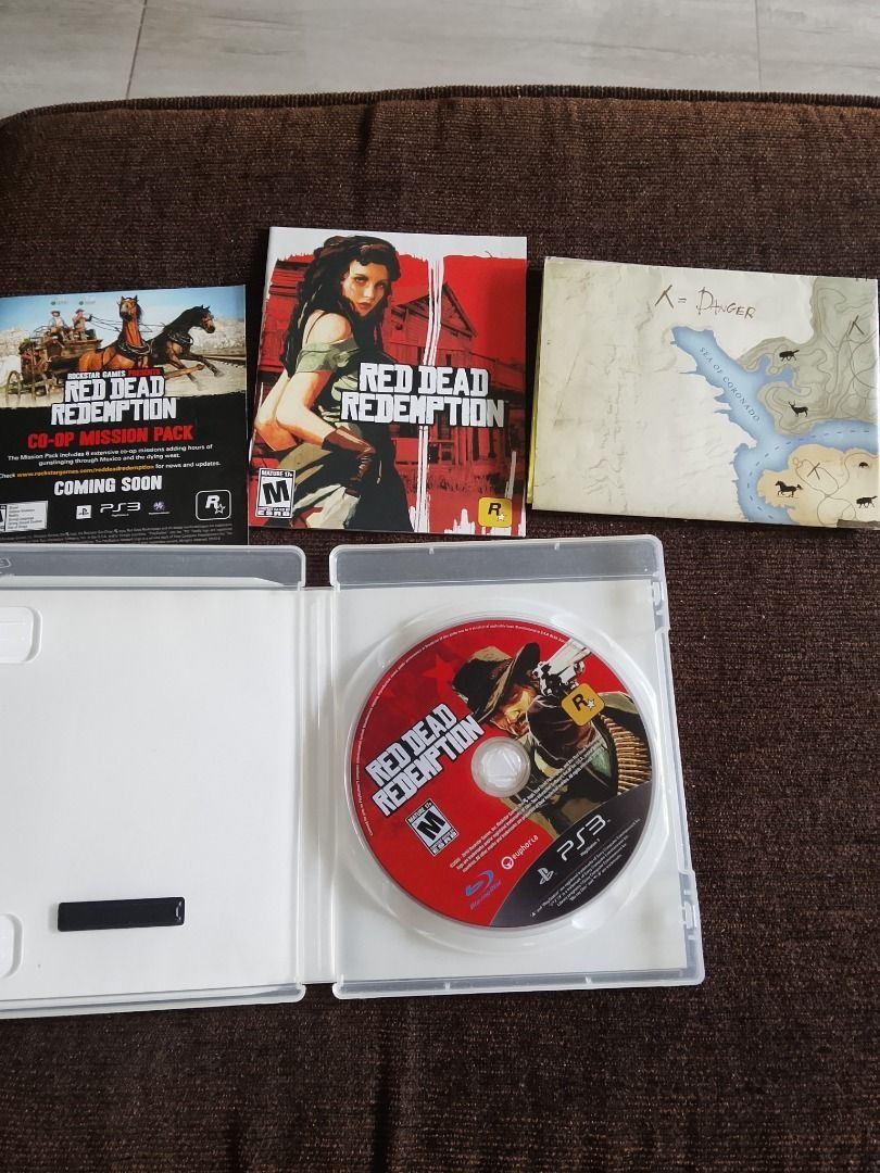 Red Dead Redemption PS3 Complete, Video Gaming, Video Games ...