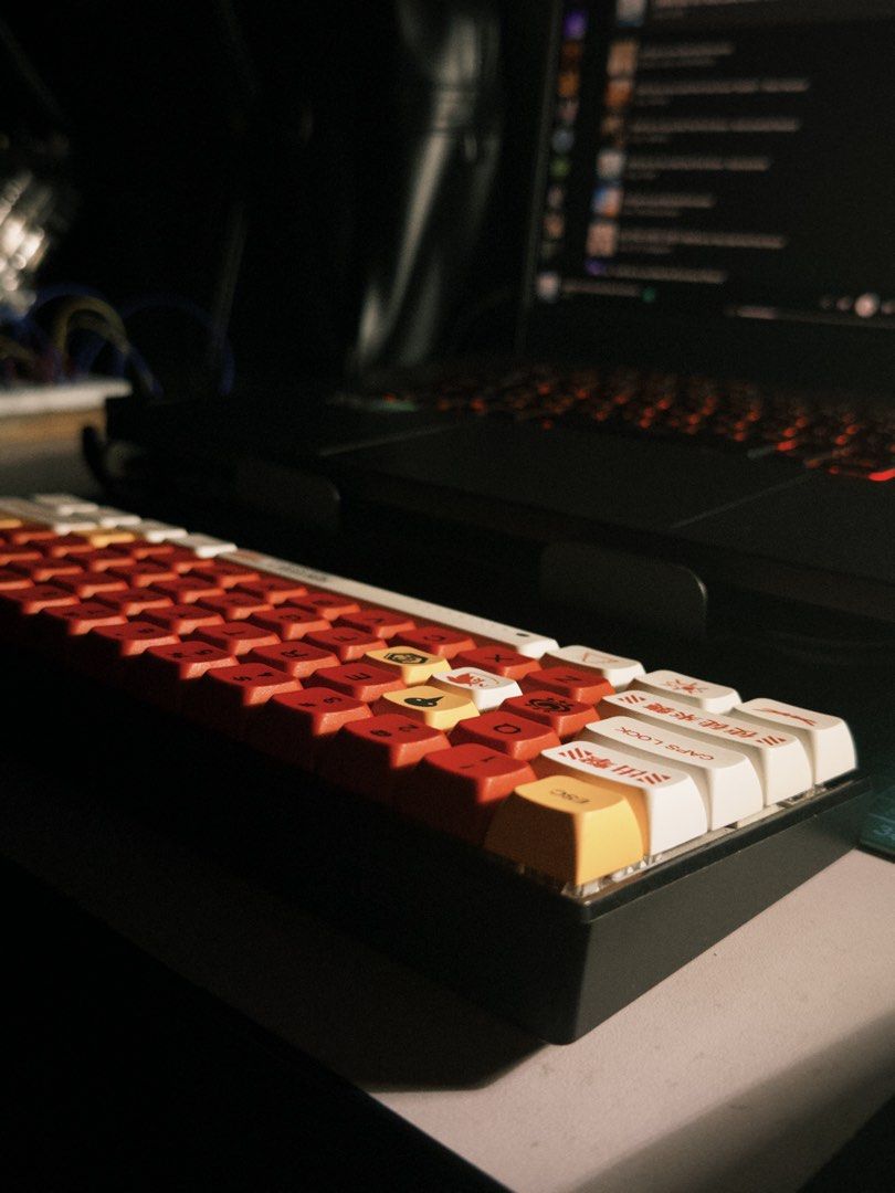 RK Royal Kludge RK61 Mechanical Keyboard - Evangelion Theme, Computers ...