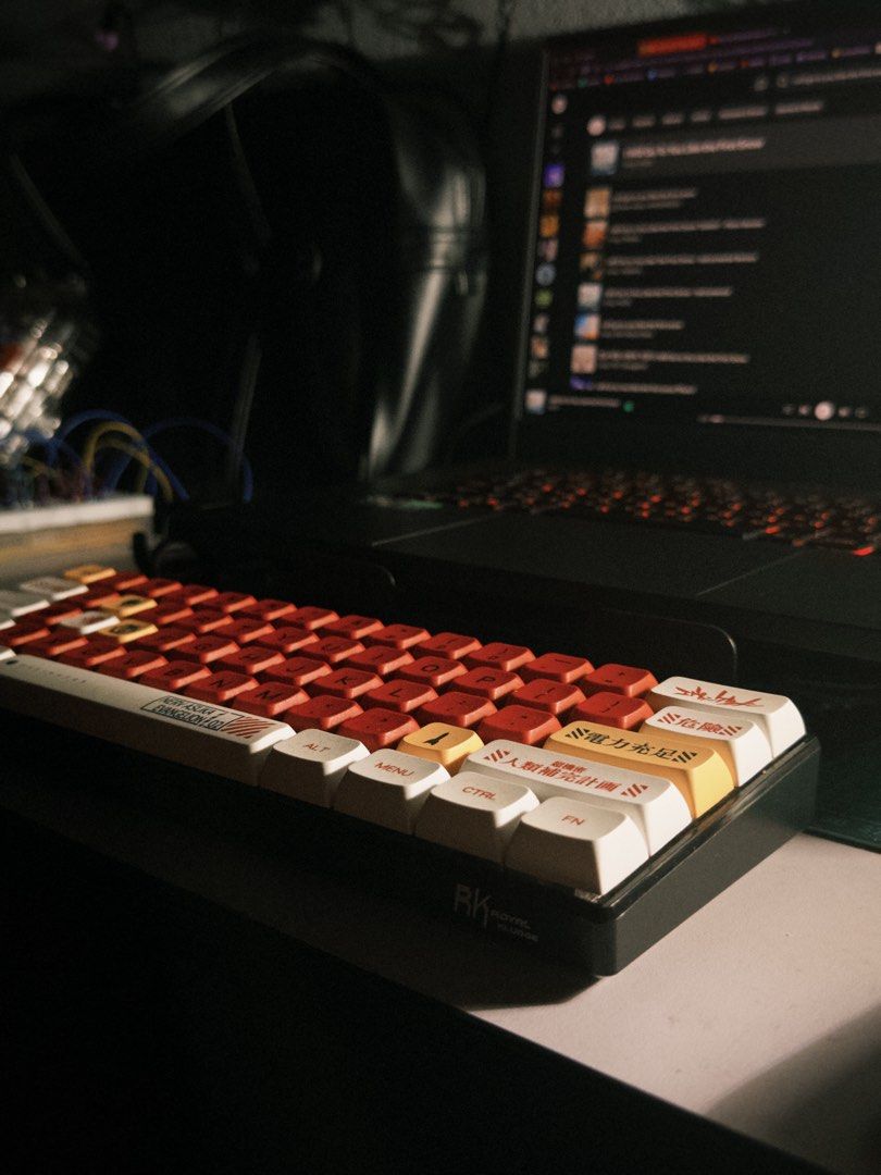 RK Royal Kludge RK61 Mechanical Keyboard - Evangelion Theme, Computers ...