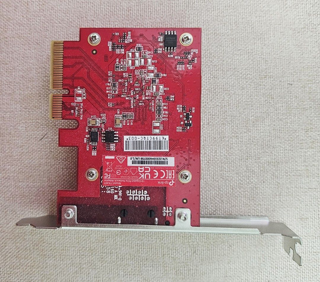 TP-Link PCIe 10Gbps Network Card - TX401, Computers & Tech, Parts ...
