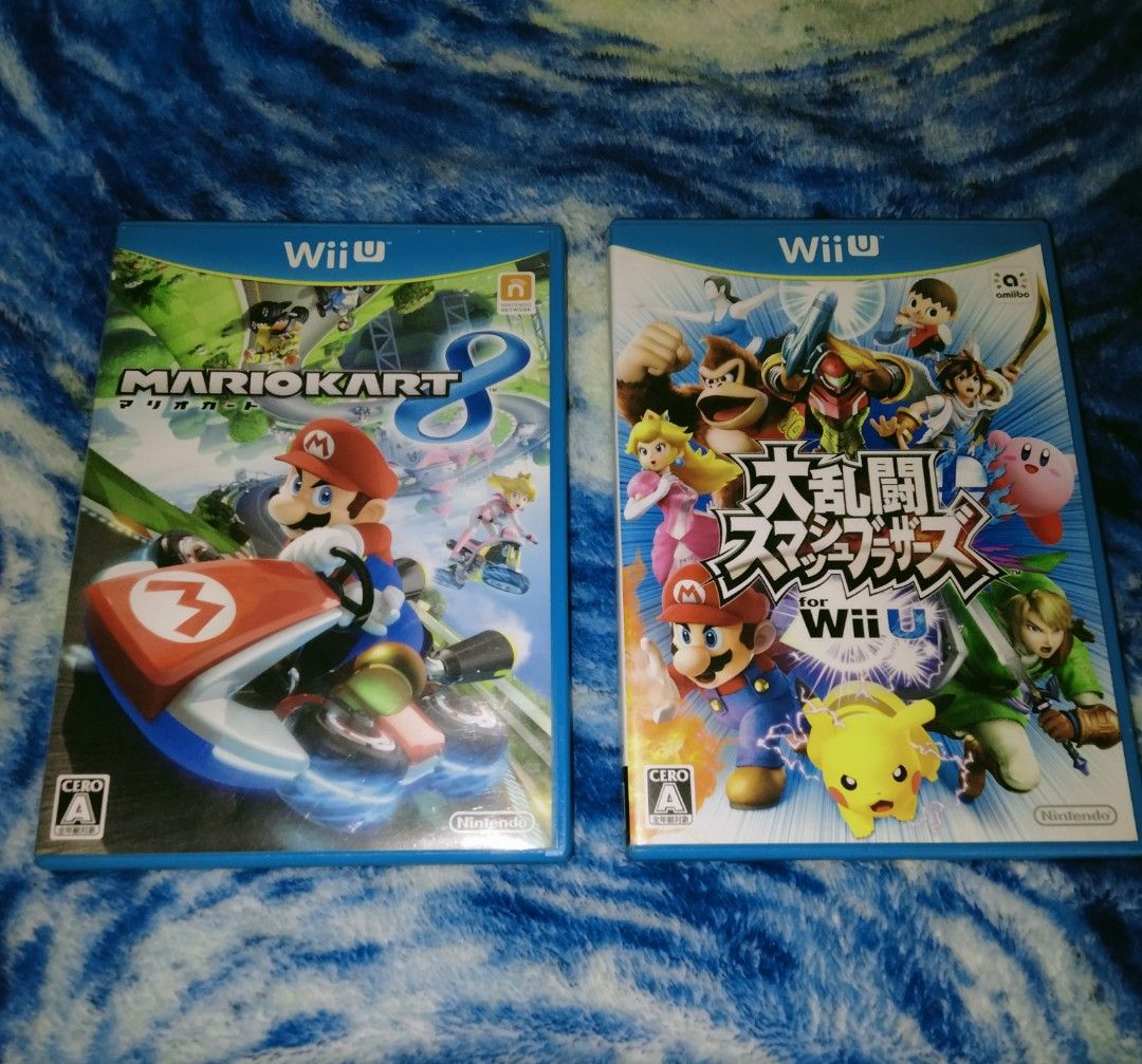 Wii U Mario Kart 8 & Super Smash Bros. For Wii U, Video Gaming, Video ...