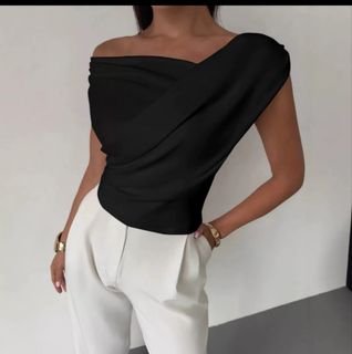 Pink Off-Shoulder Top, Women's Fashion, Tops, Blouses on Carousell
