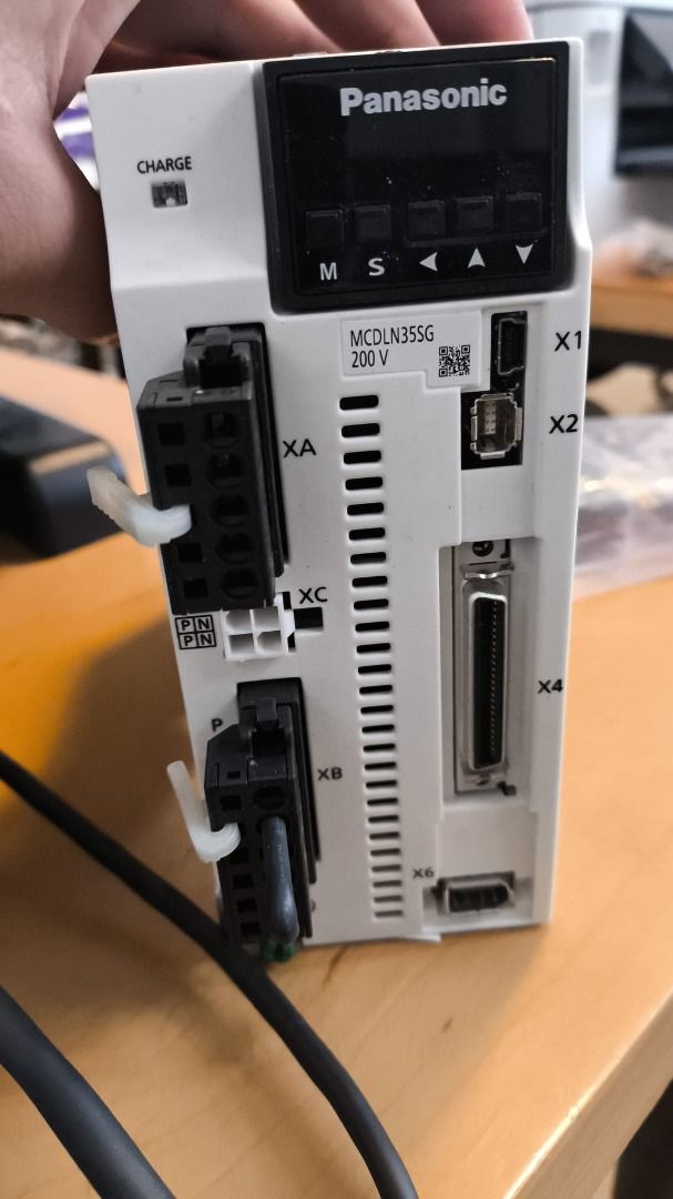 Panasonic A6 Servo Motor + Driver (750W) 松下伺服電機+驅動器, 興趣及遊戲, 手作＆自家設計, 文具 ...