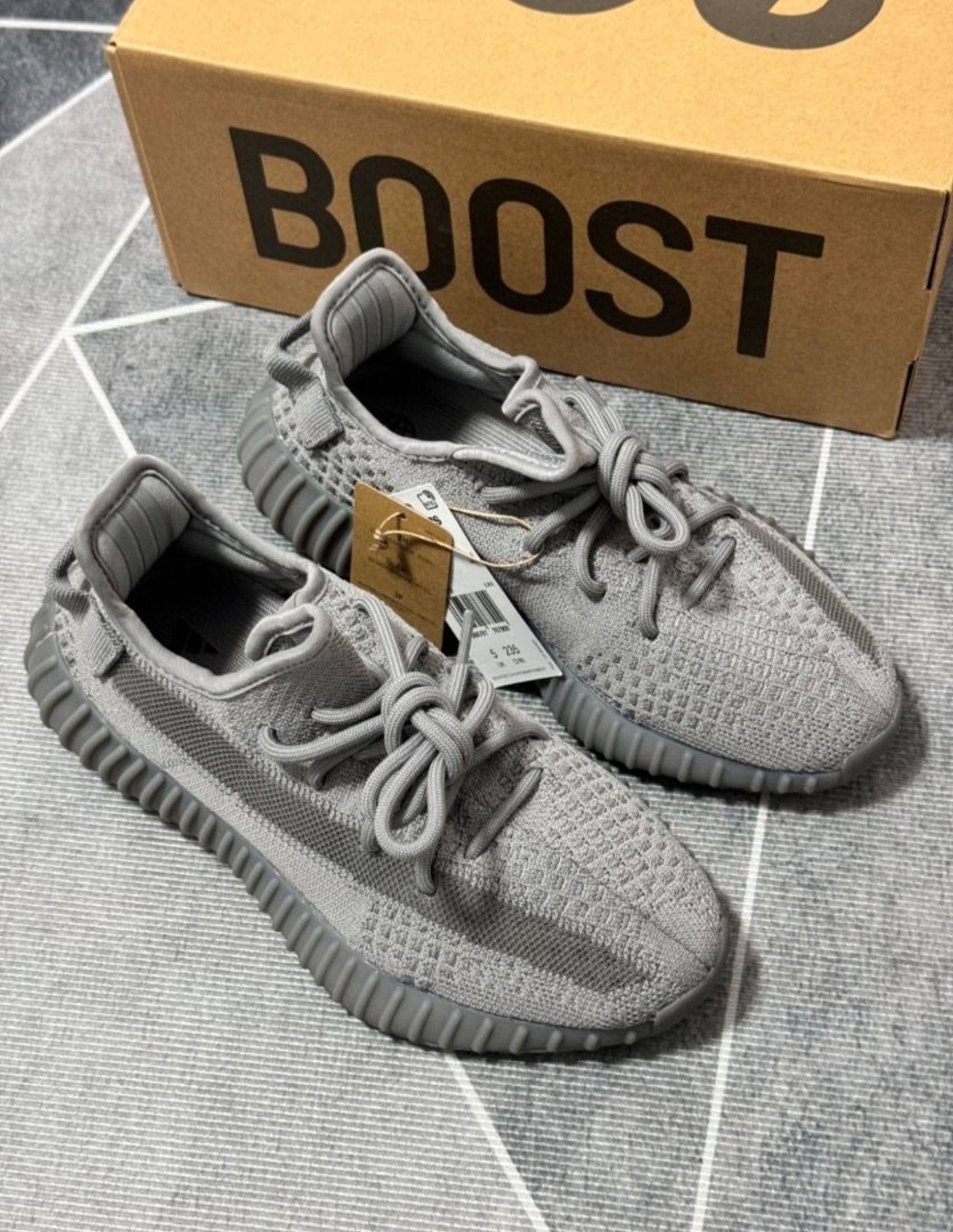 adidas originals Yeezy Boost 350 V2 Knit Sneaker for and in Grey, Women ...