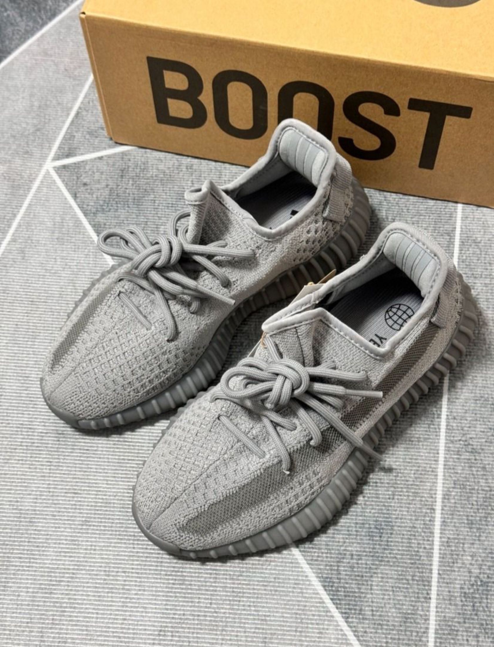 adidas originals Yeezy Boost 350 V2 Knit Sneaker for and in Grey, Women ...