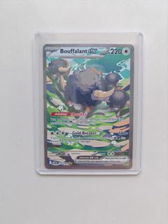 Pokemon Card Natu and Bouffalant, Hobbies & Toys, Toys & Games on Carousell