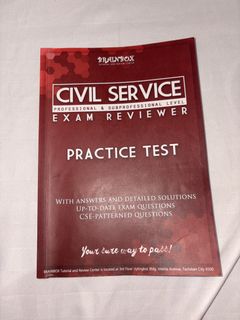 Brainbox Civil Service Exam Reviewer Set 2026, Hobbies & Toys, Books ...