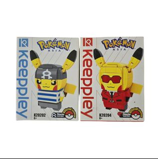 KeepPley Pokemon Pikachu Building Block Set, Hobbies & Toys, Toys ...
